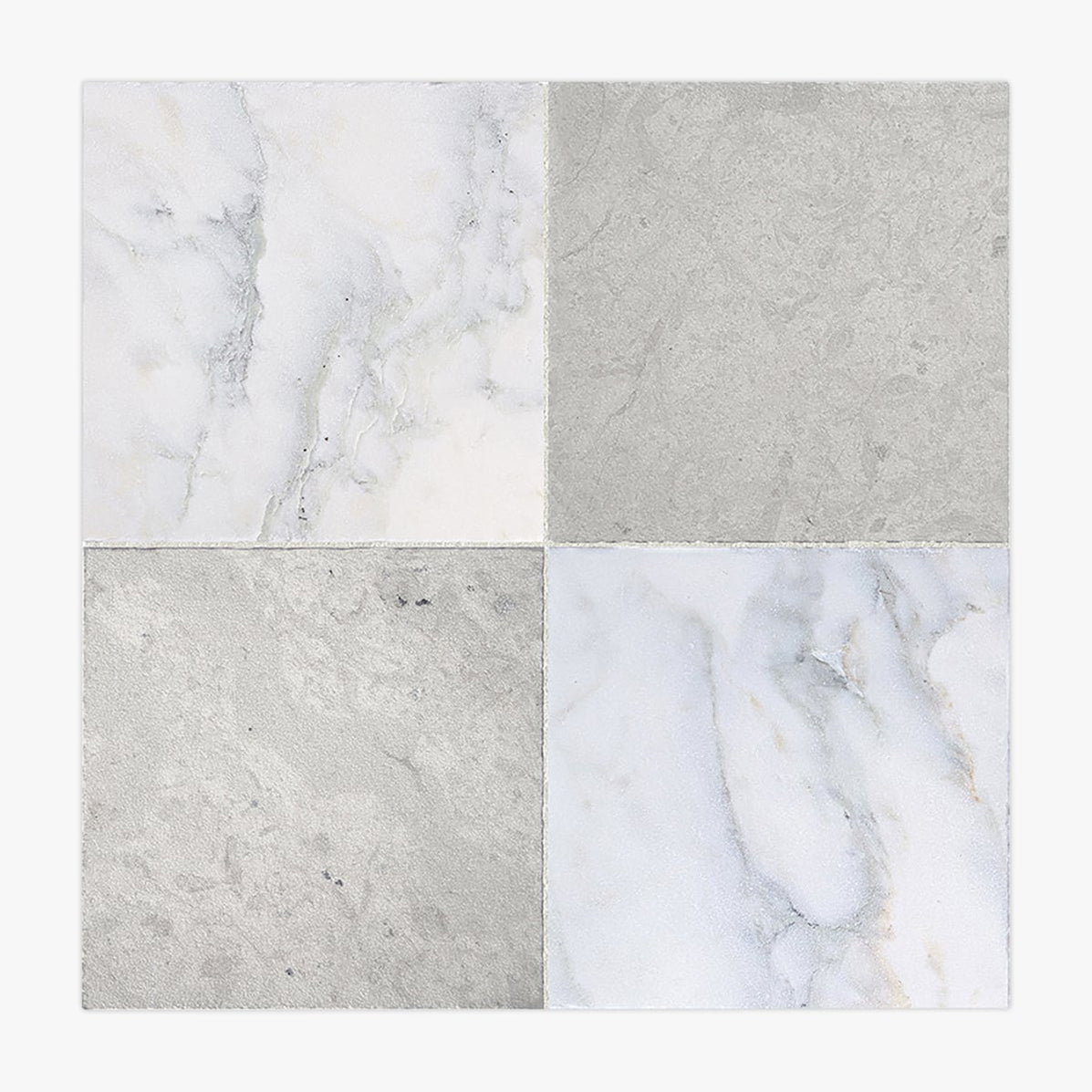 Calacatta Oliva, Thala Grey Antiqued 16x16 Marble & Limestone ...