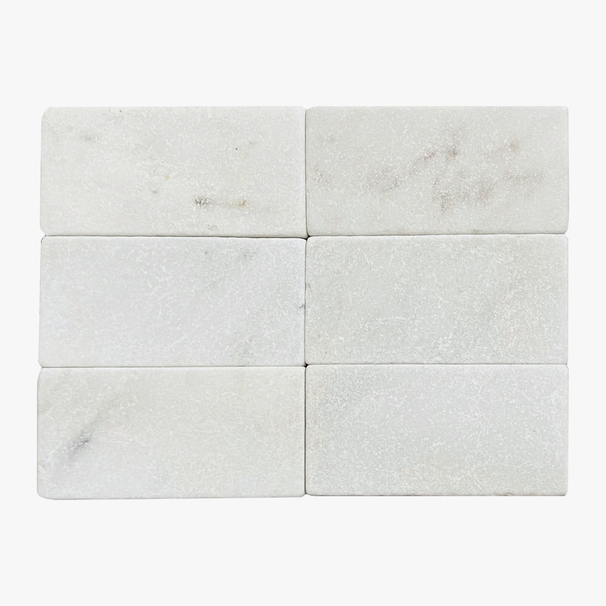 Asian Statuary Tumbled 3x6 Marble Tile — Palazzo Tile & Stone