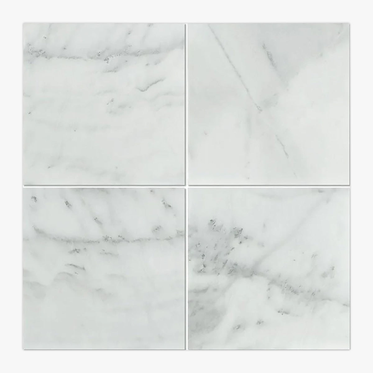 Asian Statuary Polished 4x4 Marble Tile — Palazzo Tile & Stone