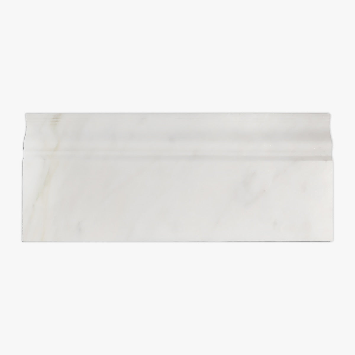 Calacatta Oliva Honed Baseboard Marble Molding — Palazzo Tile & Stone