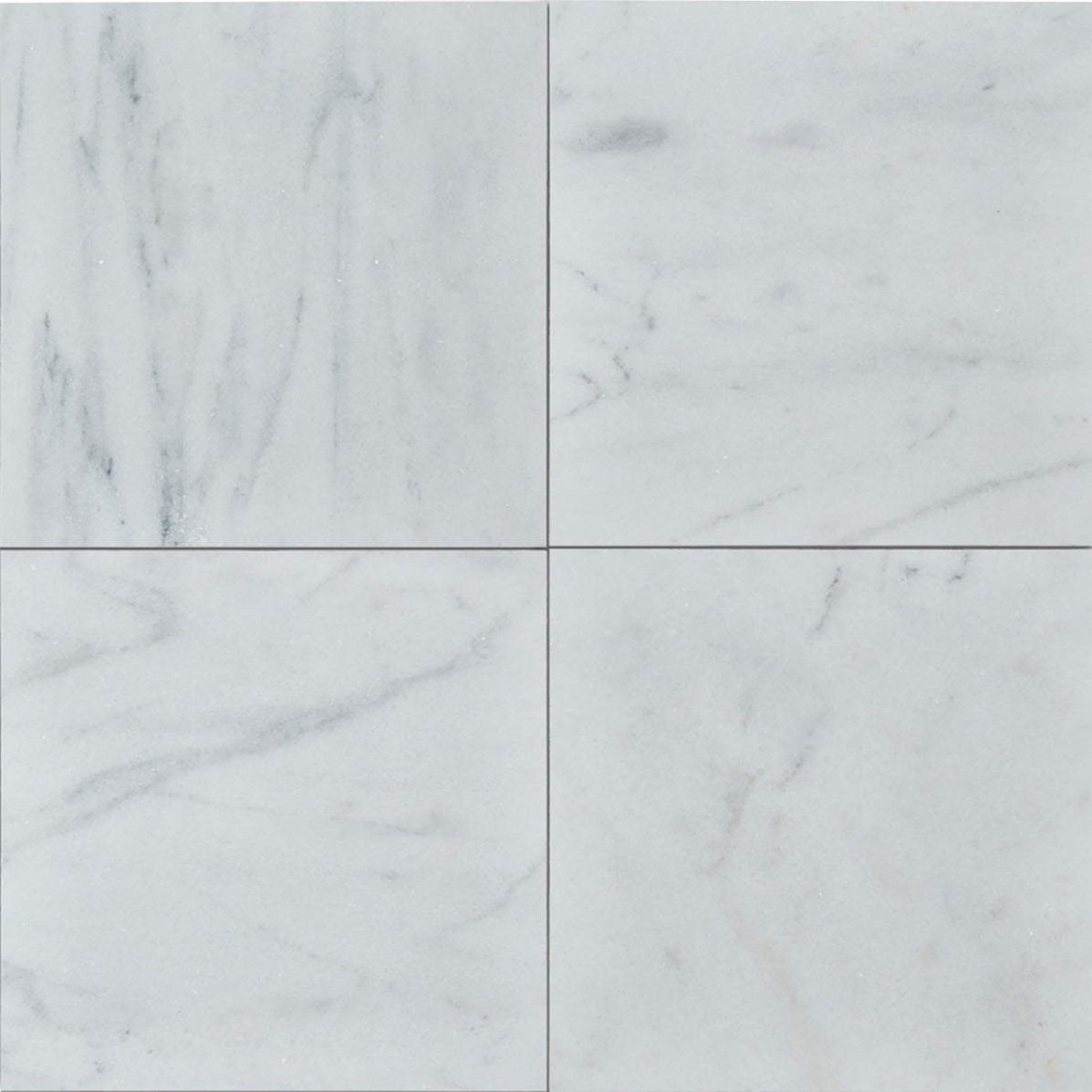 Bianco Ibiza Polished 12x12 Marble Tile — Palazzo Tile & Stone