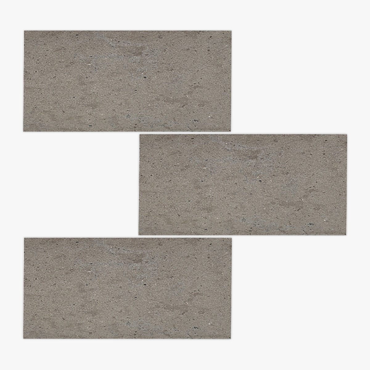 Graphite Antiqued 6x12 Limestone Tile — Palazzo Tile & Stone