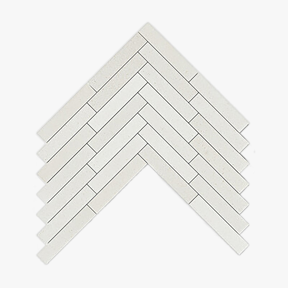 Lymra Honed 1x4 Herringbone Limestone Mosaic — Palazzo Tile & Stone