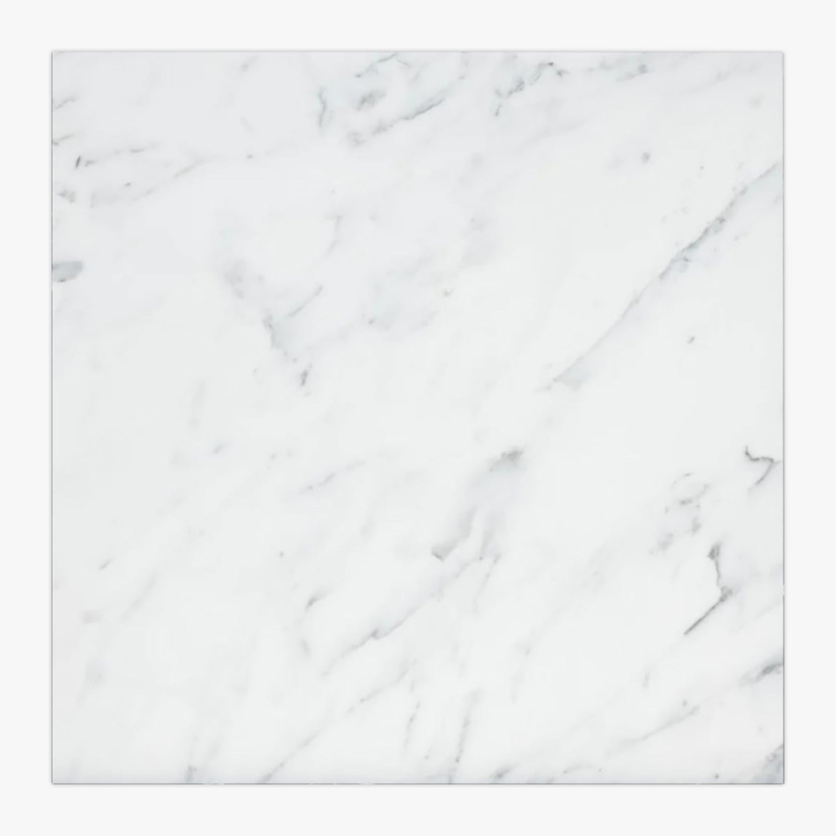 Statuary White Honed 18x18 Marble Tile — Palazzo Tile & Stone