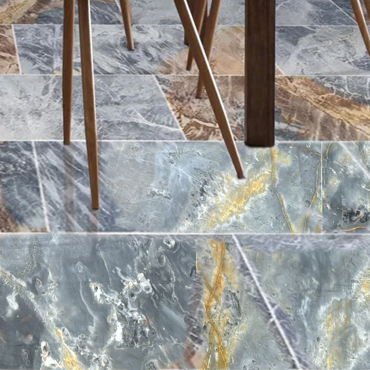 Cielo Blue Honed 18x36 Marble Tile — Palazzo Tile & Stone